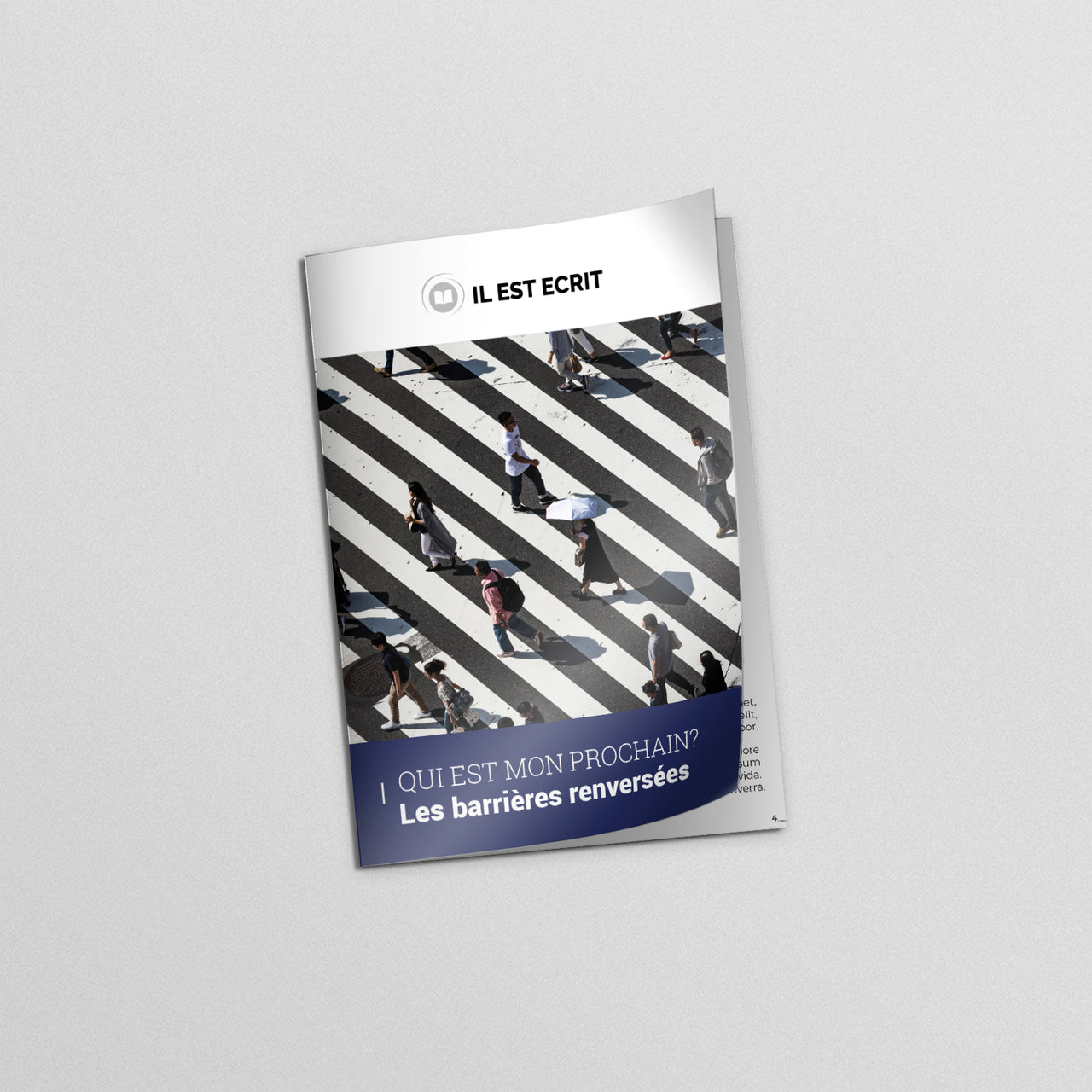Qui est mon prochain? - Les barrières renversées - Livret - Il Est ...
