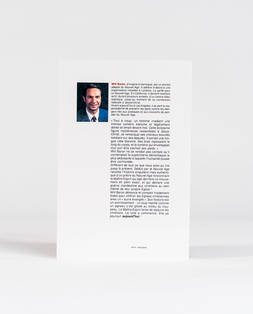 Will Baron - Séduit par le nouvel âge - Il Est Ecrit – Boutique Il Est ...