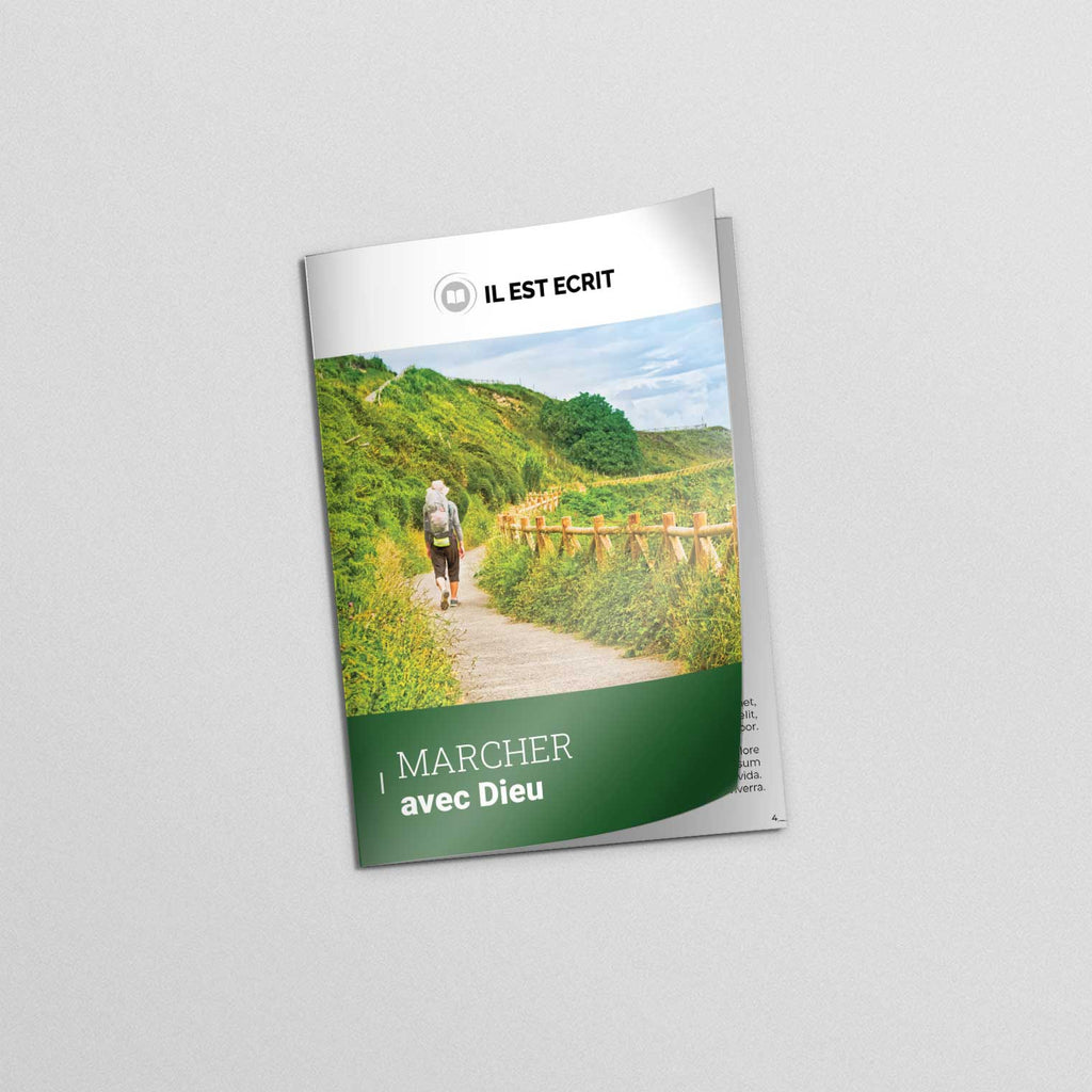 Marcher avec Dieu - Livrets - Boutique Il Est Écrit